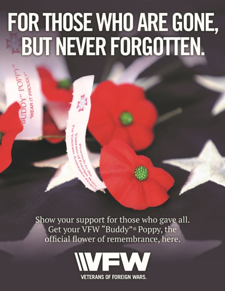 Buddy Poppy – VFW Roy E. Davis Post 2375